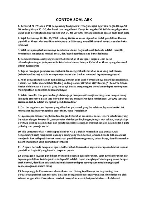 Contoh Soal Abk Pdf