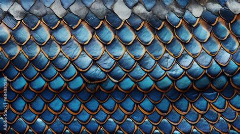 Textured Pattern Of Reticulated Python Scales For Background Wallpaper