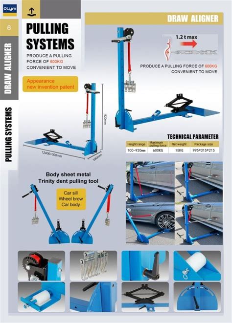 Olym Pulling Systems Machine Car Dent Body Repair Equipment Auto Repair