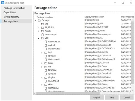 msix packaging tool guide me in
