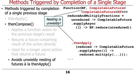 Advanced Java Completablefuture Features Single Stage Completion Methods Youtube