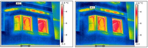 Results Of Processing Data From Thermograms Of A Panel Building