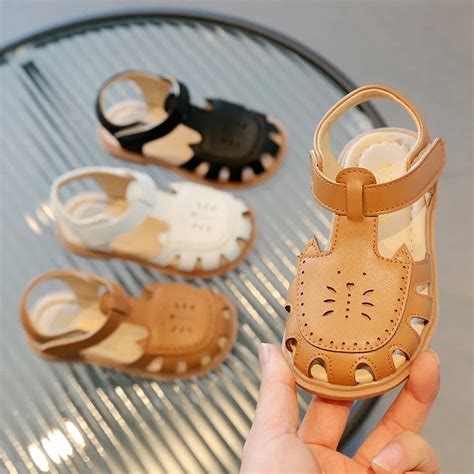여아 샌들 여름 패션 컷아웃 사랑 아기 신발 남아 비치 샌들 Aliexpress