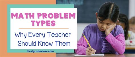 Types Of Story Problems In Math How To Spot The Tricky Ones First Grade View