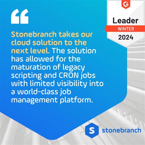 stonebranch on linkedin cloud automation
