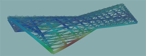 structural analysis of an irregular memory museum scia