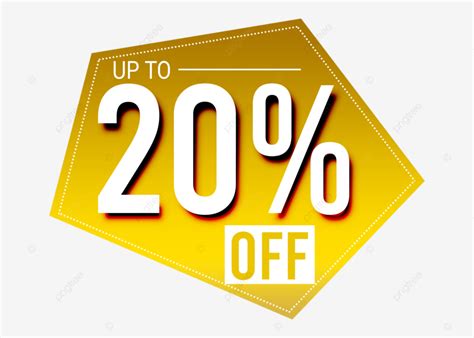 Hasta Un 20 Por Ciento De Descuento Png Dibujos 20 Por Ciento 20 Por