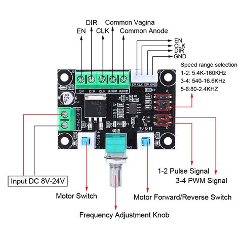 Buy 3d Printer Mks Osc Stepper Motor Controller Pulse Pwm Speed Reversing Module Online