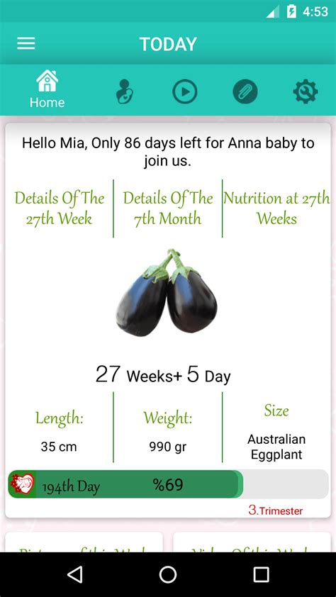 Android 용 Pregnancy Week By Week Apk 다운로드