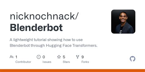 Blenderbot Blenderbot Tutorial Ipynb At Main Nicknochnack Blenderbot