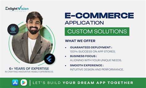 Develop Custom Ecommerce Hybrid Mobile Application In React Native Or