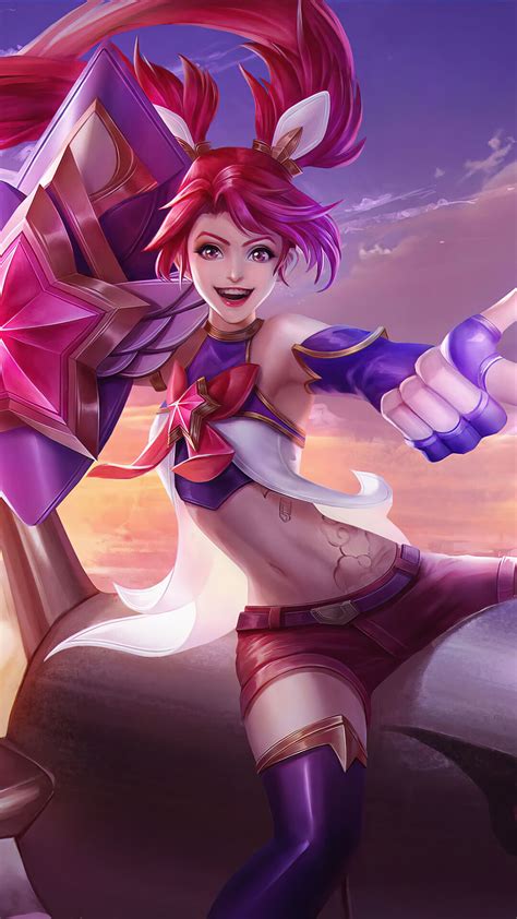 Jinx Lol Star Guardian Splash Art 4k Hd Wallpaper Rare Gallery