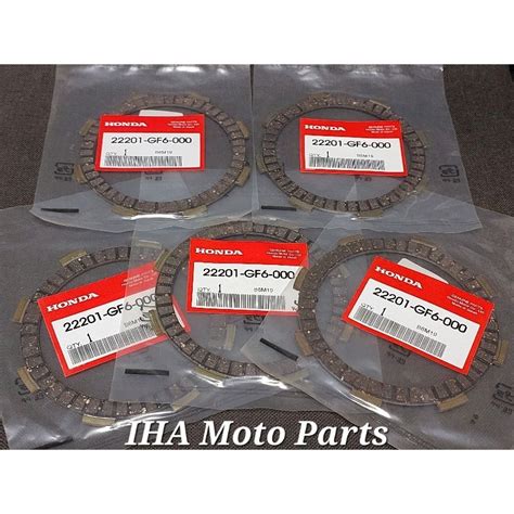 Clutch Lining TMX 125 Alpha 155 Supremo CG 125 5pcs 1 Set Shopee