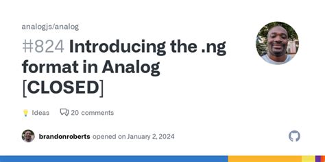 brandon roberts on linkedin introducing the ng format in analog