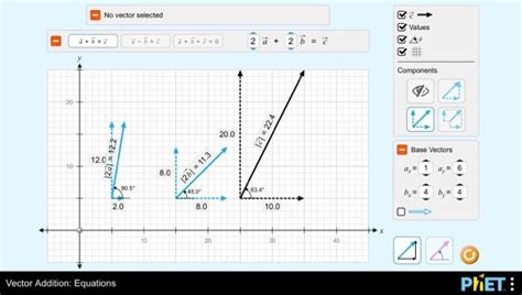 Solved Vector Addition Equationsfind The Percent Error As