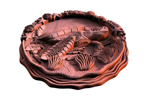 Stl File Turtle Cnc 🐢 ・3d Printing Template To Download・cults
