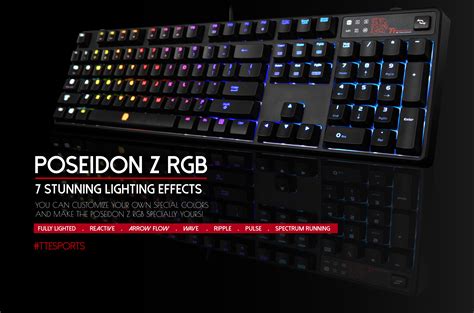 The Poseidon Z Rgb Gaming Keyboard A Simple Yet Astonishing Spectrum