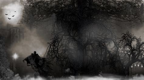 Halloween Spooky Desktop Wallpapers Wallpaper Cave