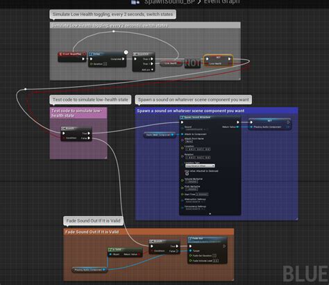 play sound and stop sound audio unreal engine forums