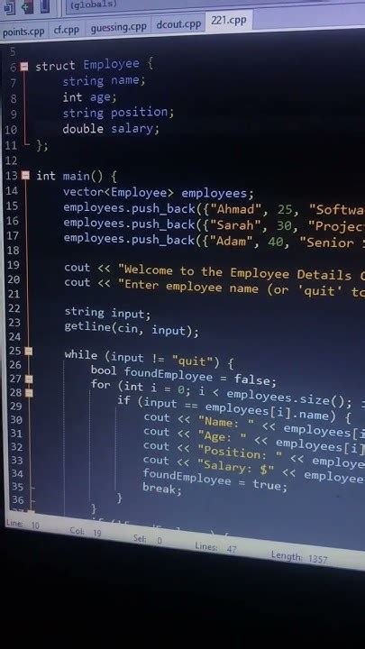 Employee Check Ccoders Coderstokyo Codemasters Codingninja