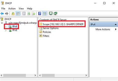 How To Create And Configure Dhcp Scope