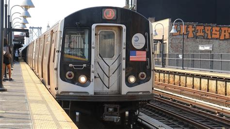 Mta R143 J Train Ride From Marcy Av To Broadway Junction Youtube