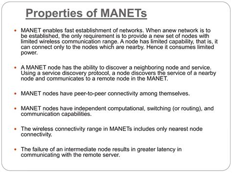 MOBILE COMPUTING MANETS ROUTING ALGORITHMS PPT