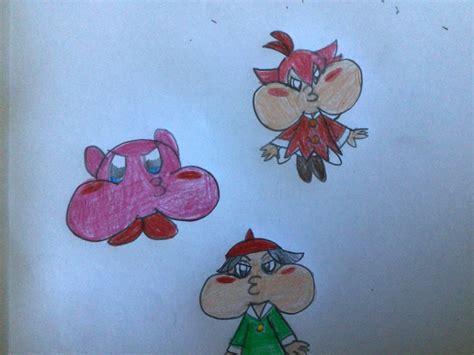 Kirby Characters With Puffed Cheeks By Puffmo56 On Deviantart
