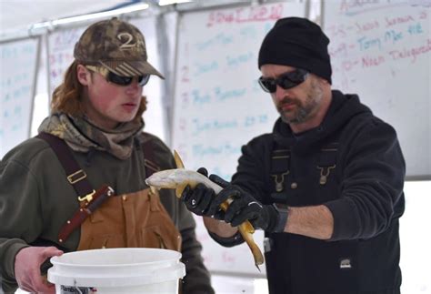 Photos Wolford Ice Fishing Tournament Catches Big Crowd