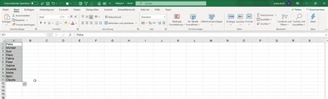 Benutzerdefinierte Ausfülllisten in Excel erstellen CARINKO Indra Kohl