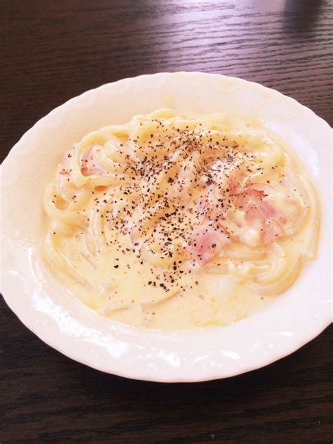 生クリーム不要★簡単カルボナーラうどん By Atat09 【クックパッド】 簡単おいしいみんなのレシピが356万品