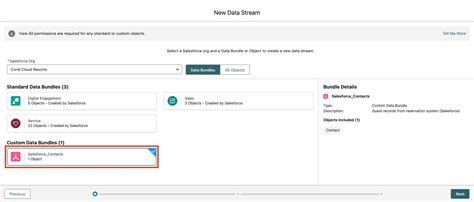 Exercise 1 Ingest Contacts Using The Crm Connector Salesforce Developers