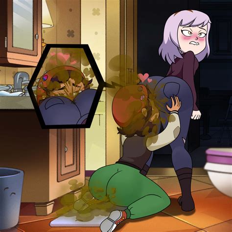 Rule 34 Amity Blight Bathroom Beanie Big Ass Big Butt Blush Dark