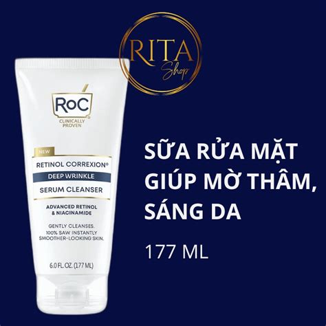 Srm Roc Retinol Correxion Chống Lão Hóa Làm Mờ Thâm Và Sáng Da 177ml
