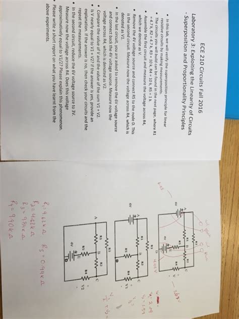 Solved In This Lab We Will Verify The Superposition