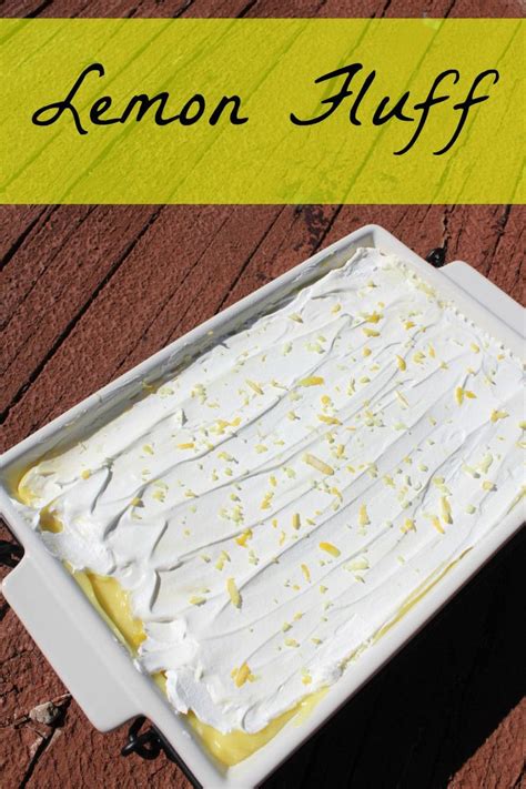 Lemon Fluff Lemon Fluff Recipe Lemon Desserts Lemon Recipes