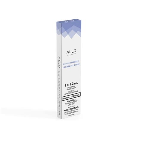 Blue Raspberry Allo Disposable Vape 12ml Vapeloft
