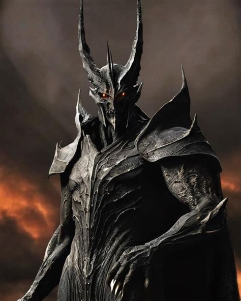 Asked Ai To Draw Sauron And This Creepy Thing Is What I Got I Would Run From This R Lotr