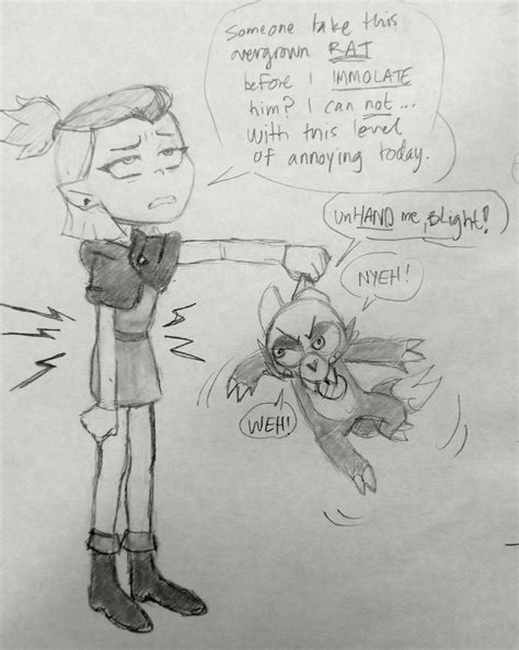 Amity Vent Doodle By Evilsnotbag On Deviantart Doodles Owl House Amity
