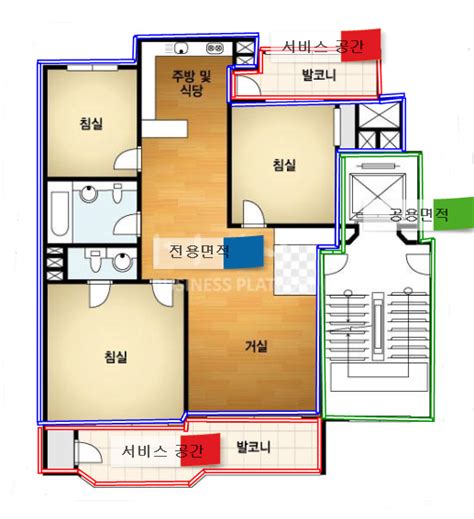주거면적 계산하기 네이버 블로그
