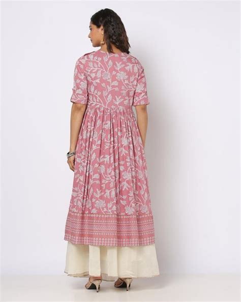 Floral Print Fit And Flare Dress Jiomart