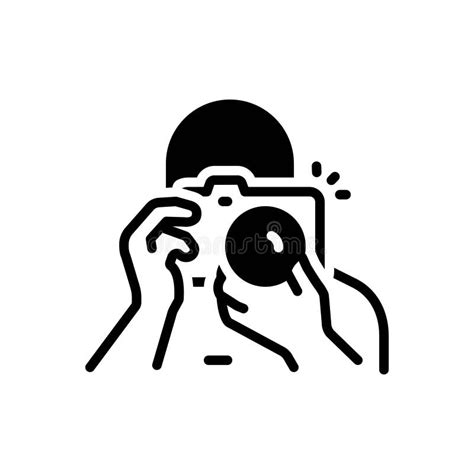 Black Solid Icon For Passion Passionate And Shooting Stock