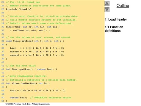 Chapter 16 Classes And Data Abstraction Ppt Download