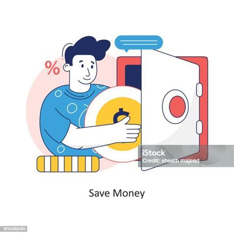 돈을 절약 벡터 다채로운 디자인 그림입니다 흰색 배경의 기호 Eps 10 파일 구름에 대한 스톡 벡터 아트 및 기타 이미지 구름 그래프 금융 Istock