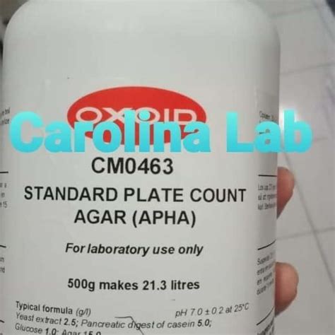 Promo Oxoid Plate Count Agar Standard 500 Gr Cm0463 Diskon 23 Di