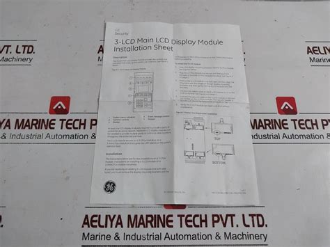 Edwards Systems 3 Lcd Main Lcd Display Module Aeliya Marine Tech