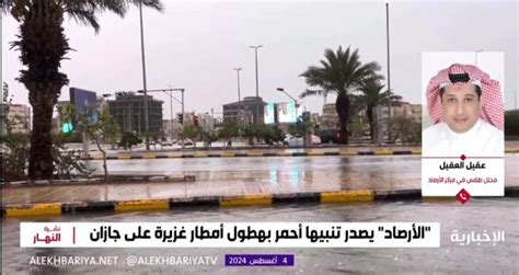 بالفيديو مختص ب الأرصاد يعلق على الحالة المناخية في جازان ويكشف