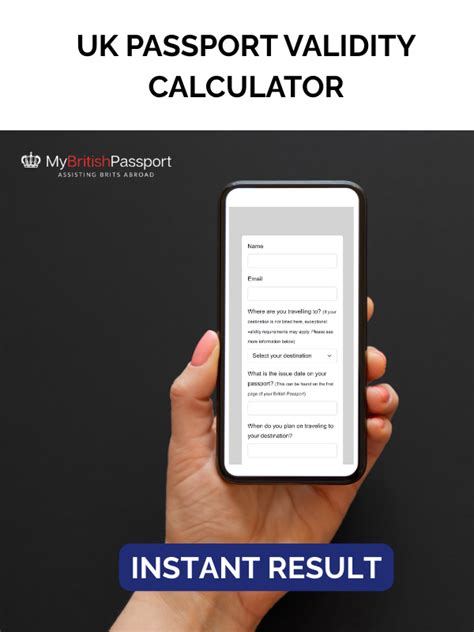 Passport Validity Calculator My British Passport Passport Validity Calculator My British Passport