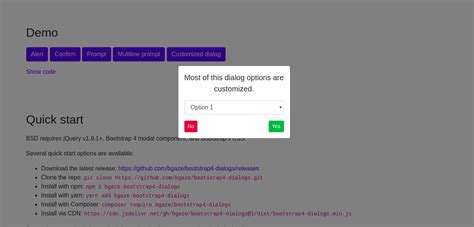 15 Awesome Bootstrap Alert Dialog Code Snippet Onaircode