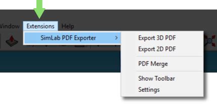 Simlab D Plugins D PDF Exporter For SketchUp